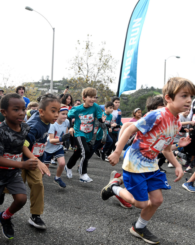 Rose Bowl Kids Run - The McCourt Foundation