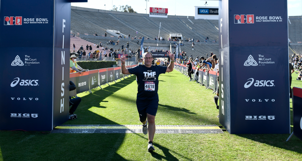 Join Team TMF at the Rose Bowl Half Marathon & 5K - The McCourt Foundation
