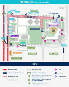 Los Angeles Marathon Finish Line - The McCourt Foundation